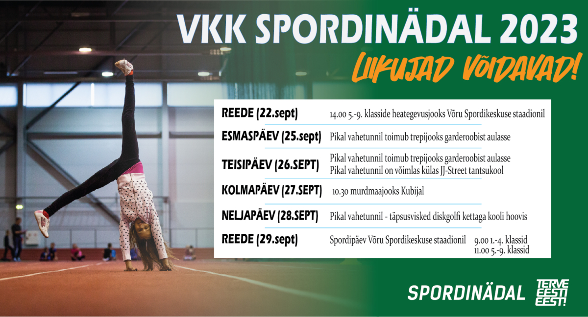 Võru Kesklinna Kool – Õppimiseks parim paik!